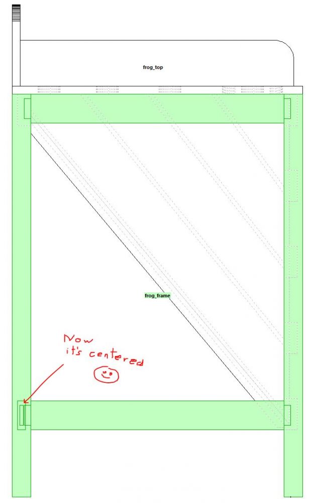 How to add Mortise & Tenon cross bar to assembly | Forum | WOOD DESIGNER