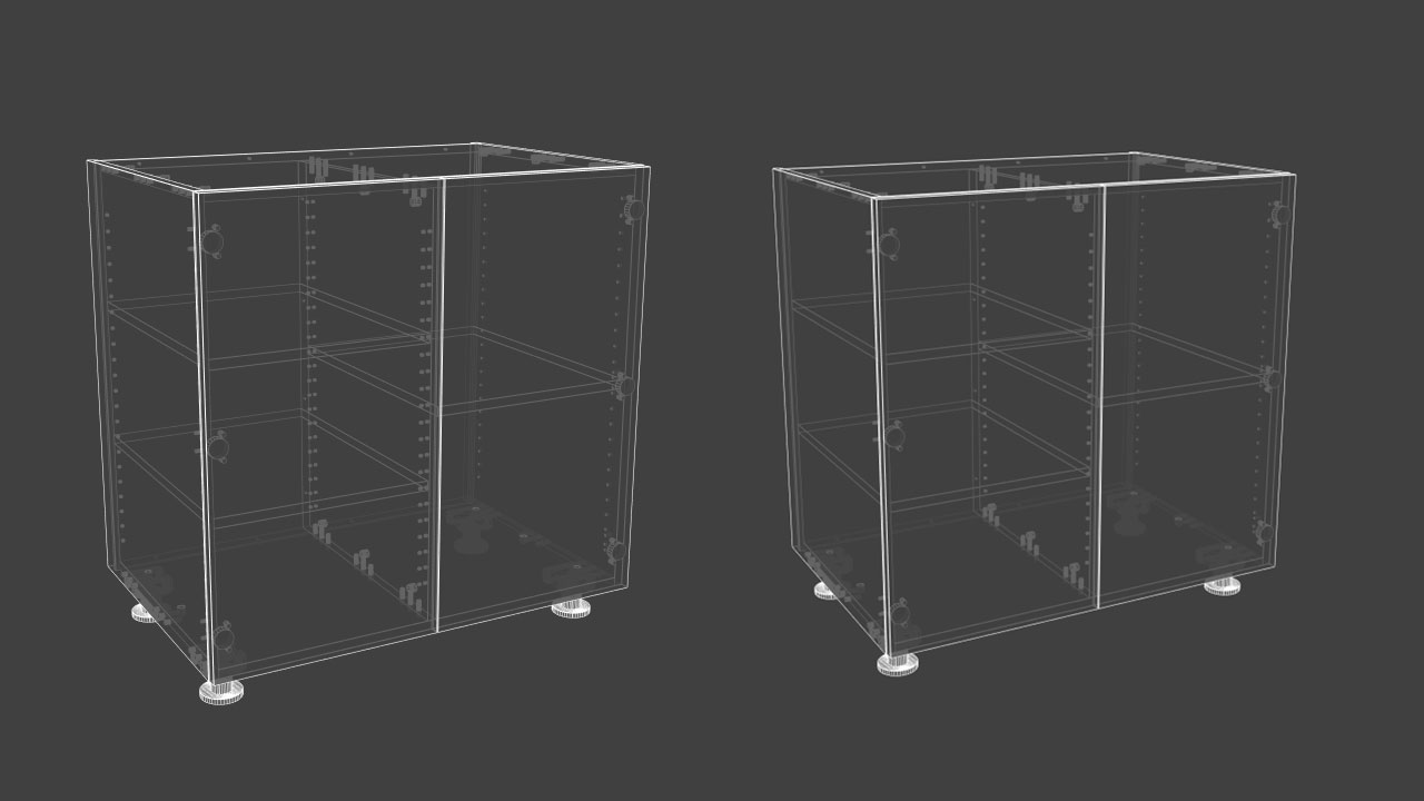 32mm cabinet system: instant application + manufacturing output