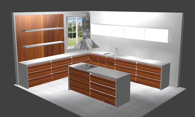 Kitchen Design Tool - With 3D Visuals | Wood Designer